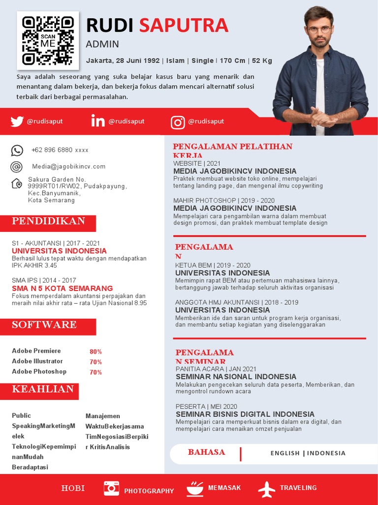 CV 056 - CV Profesional - Tomi Firmansyah | PDF