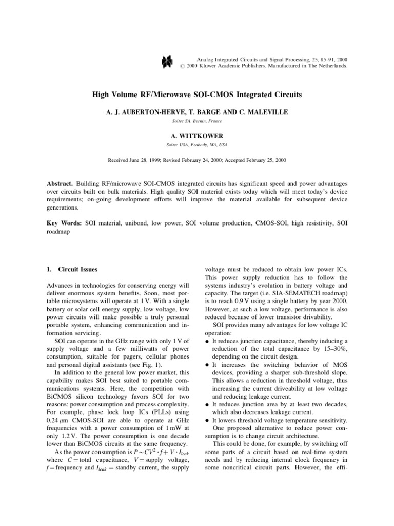 Fulltext | PDF | Wafer (Electronics) | Integrated Circuit