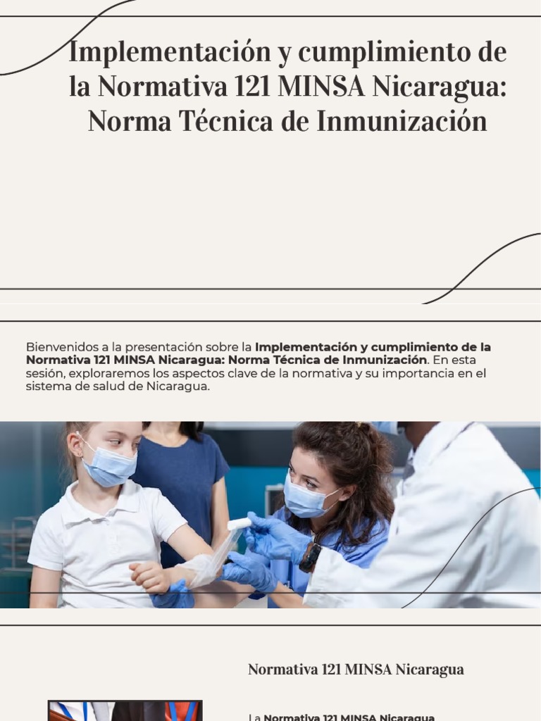 Wepik Implementacion y Cumplimiento de La Normativa 121 Minsa Nicaragua Norma Tecnica de ...
