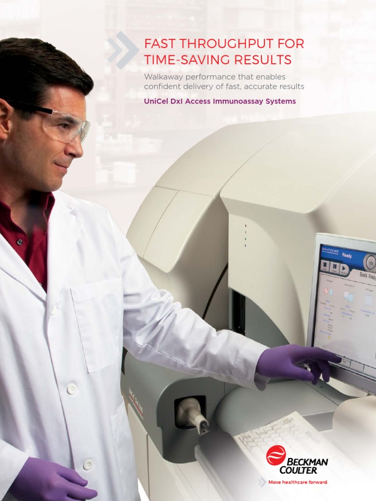 UniCel DxI Systems US Brochure EN | PDF | Automation | Immunoassay
