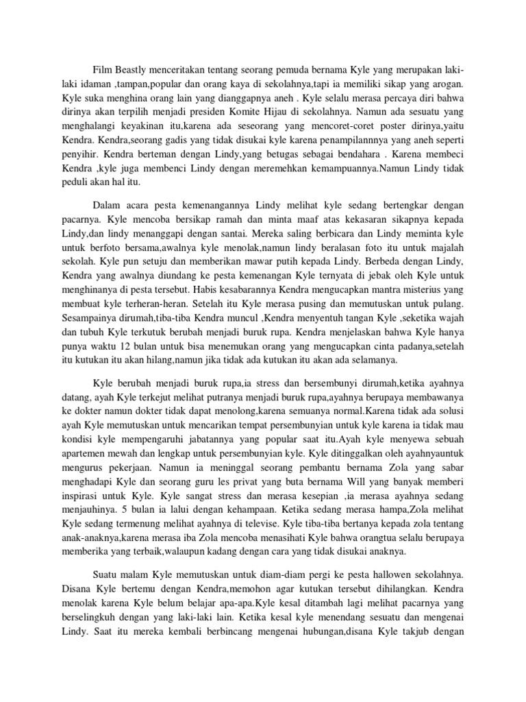 Analisis Film Beastly | PDF