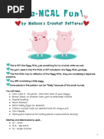 The Glam Chicks Pattern | PDF | Crochet | Yarn