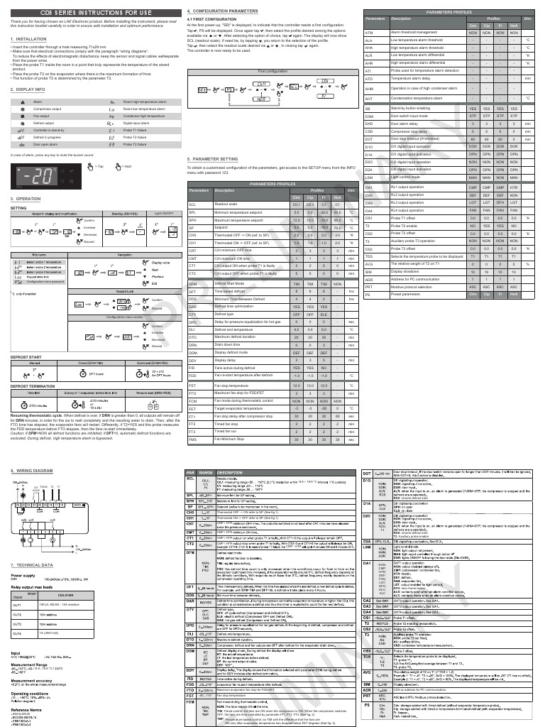LAE CD5 Controller User Manual | PDF