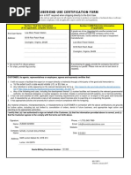 TSCA Form and Instructions | PDF