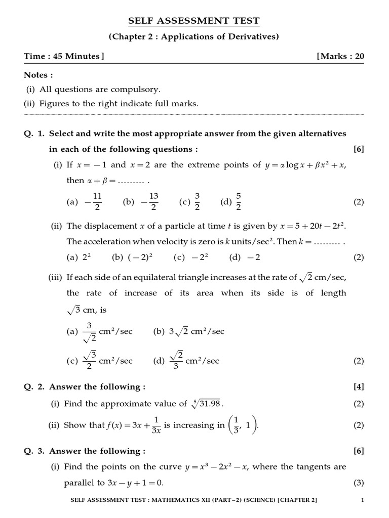 Assignment For Science Student's 12 | PDF