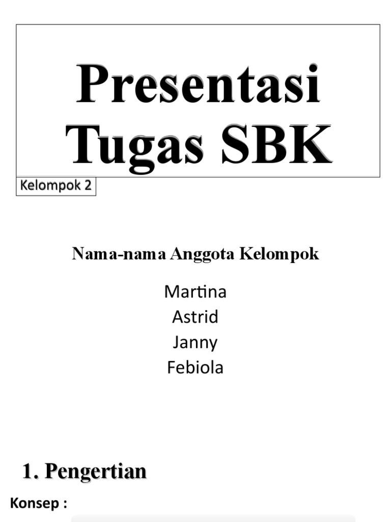 Presentasi Tugas SBK Febiola | PDF