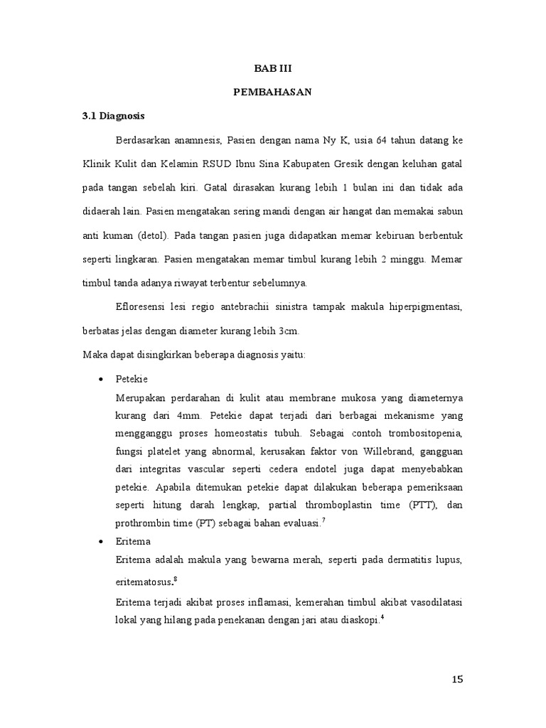 BAB III Ekimosis | PDF | Pengembangan Diri