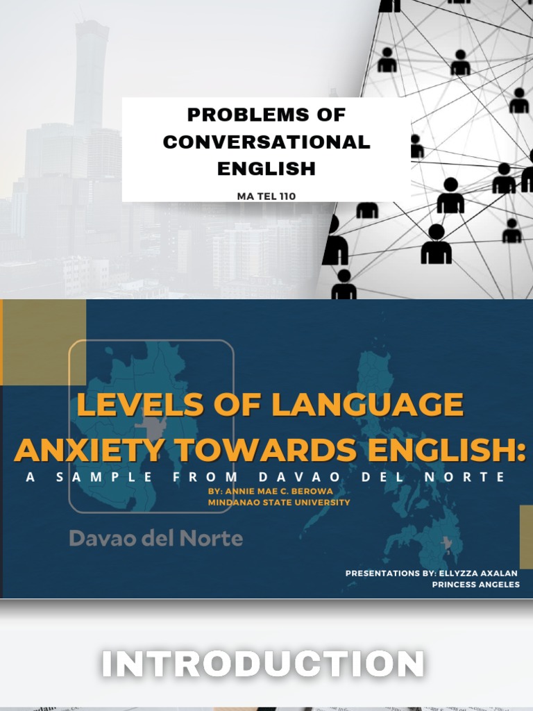 Problems in Conversational English | PDF | English As A Second Or ...