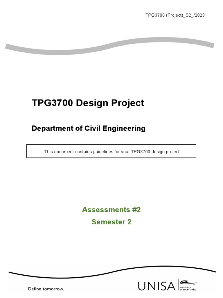 Project Brief | PDF | Road | Engineering