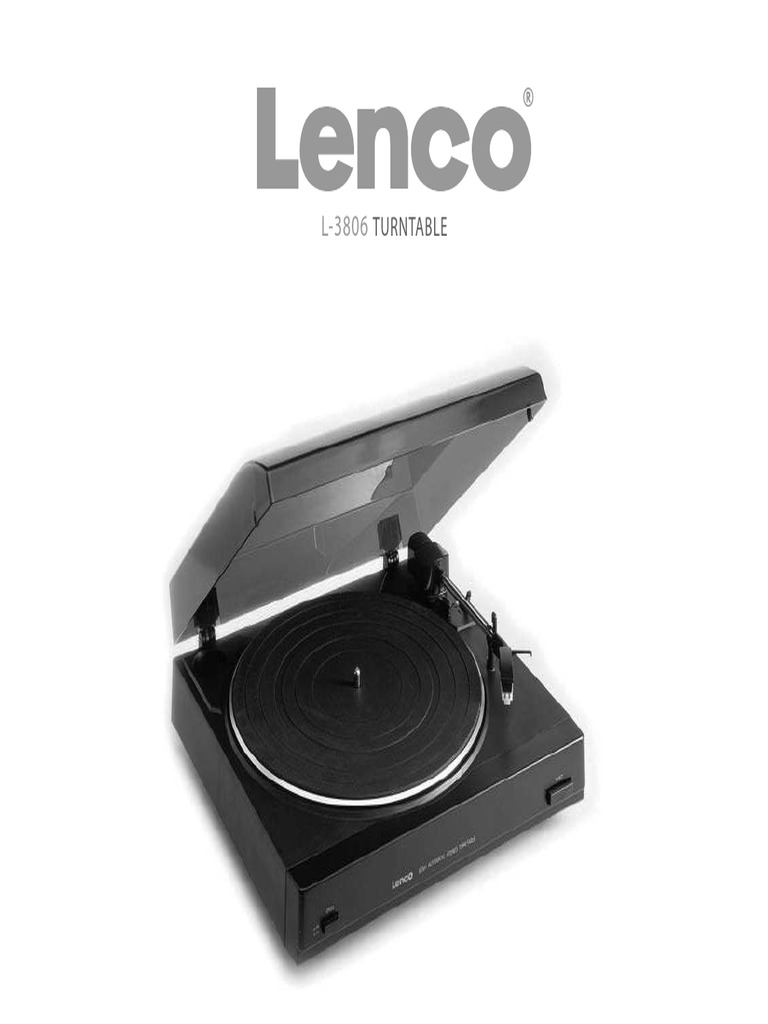 lenco-turntable-l3806-leaflet_vagott | PDF