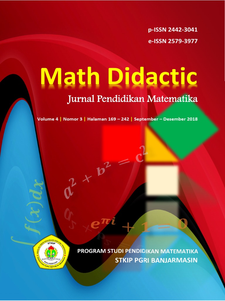 Math Didactic: Jurnal Pendidikan Matematika | PDF
