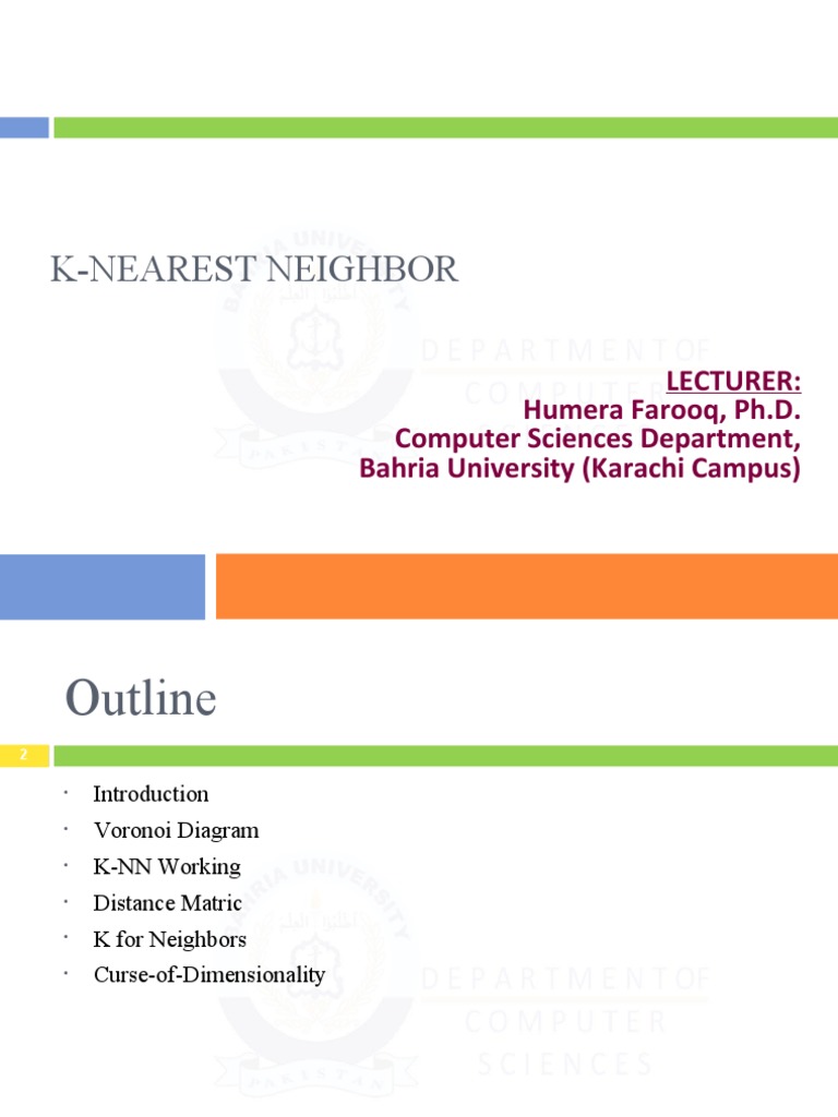 Lecture 07 KNN 14112022 034756pm | PDF | Applied Mathematics | Statistics