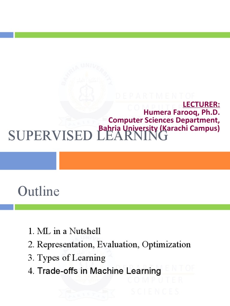 Lecture 02 Supervised Learning 27102022 124322am | PDF | Support Vector Machine | Mean Squared Error