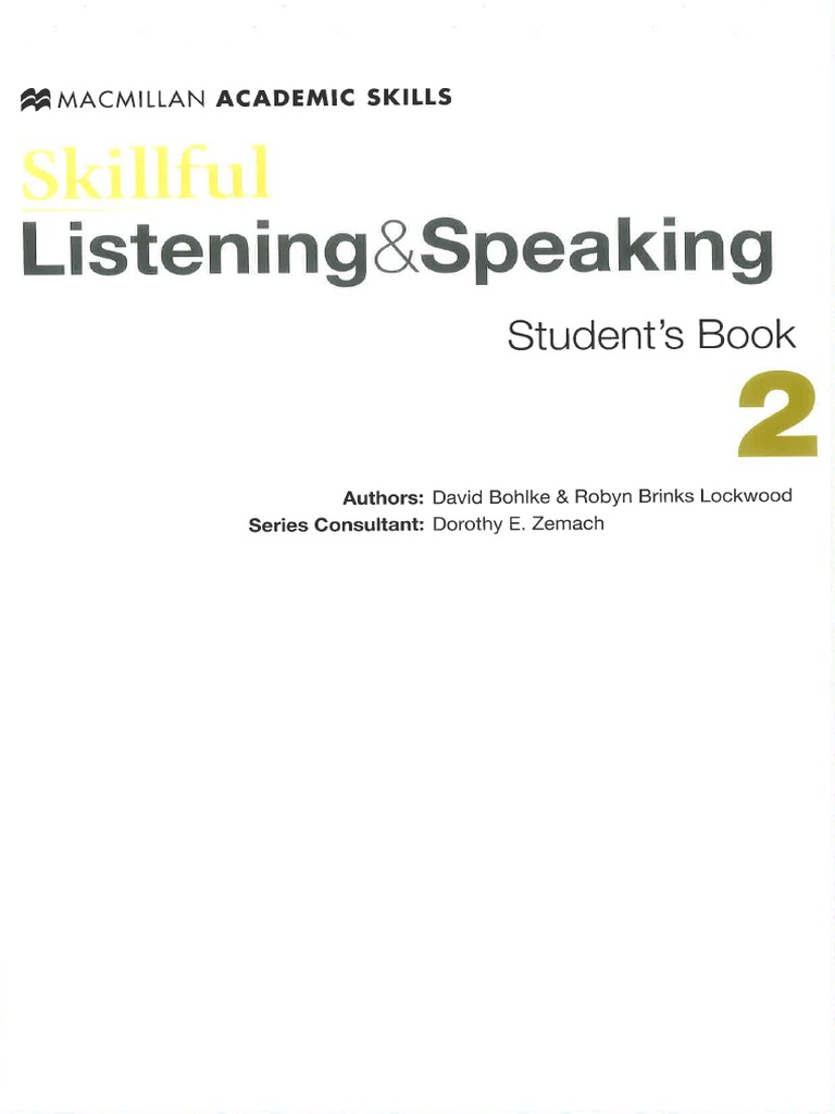 Listening and Speaking Book 2 Student - S Book | PDF