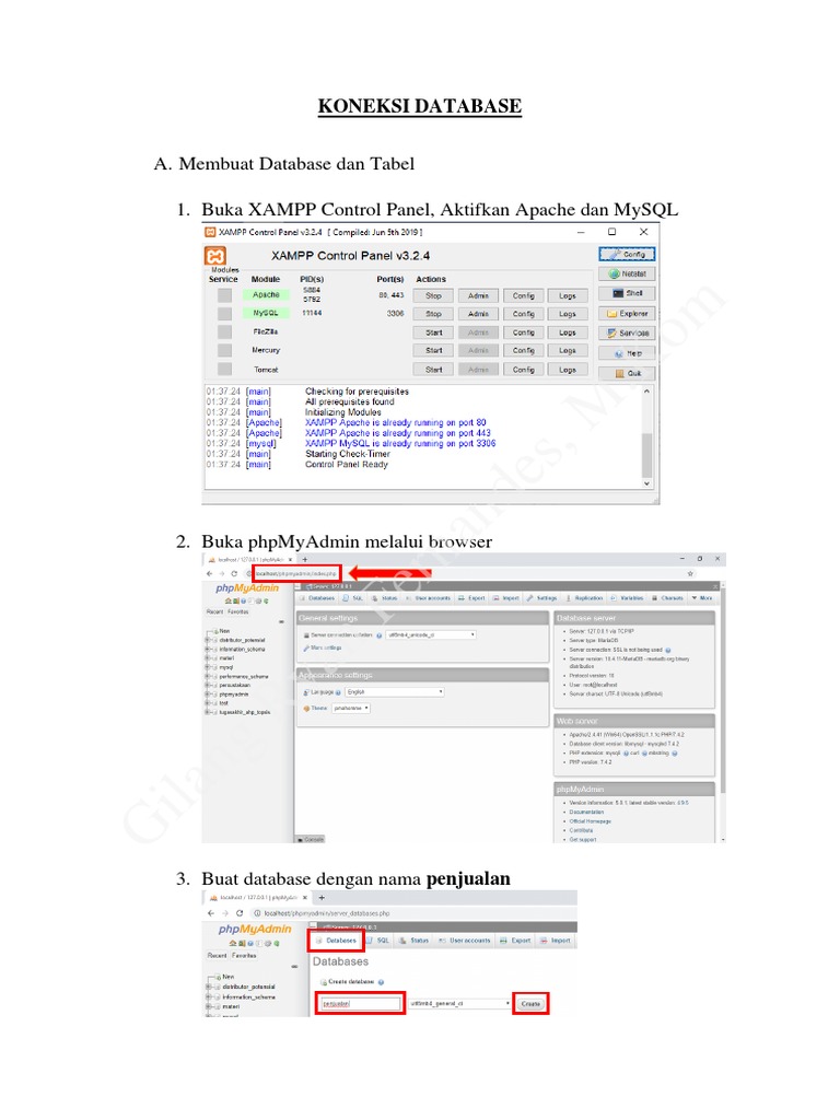 Tutorial Membuat Koneksi Dan Form Pelanggan Pemrograman Visual Unindra 2021 | PDF