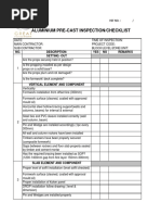 Material Delivery Inspection Checklist | PDF | Warehouse | Specification (Technical Standard)
