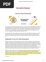 FA Long-Term Player Development Model | PDF | Sports | Association Football