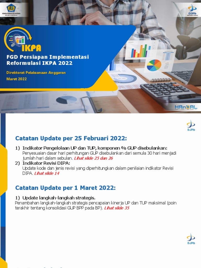 Materi FGD Reformulasi IKPA 2022 - PDF | PDF