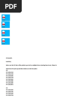 Daily Handover Sheet | PDF | Transport | Supply Chain Management