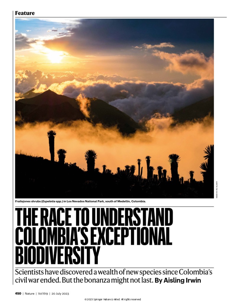 Colombia's Biodiversity Boom | PDF | Biodiversity | Colombia