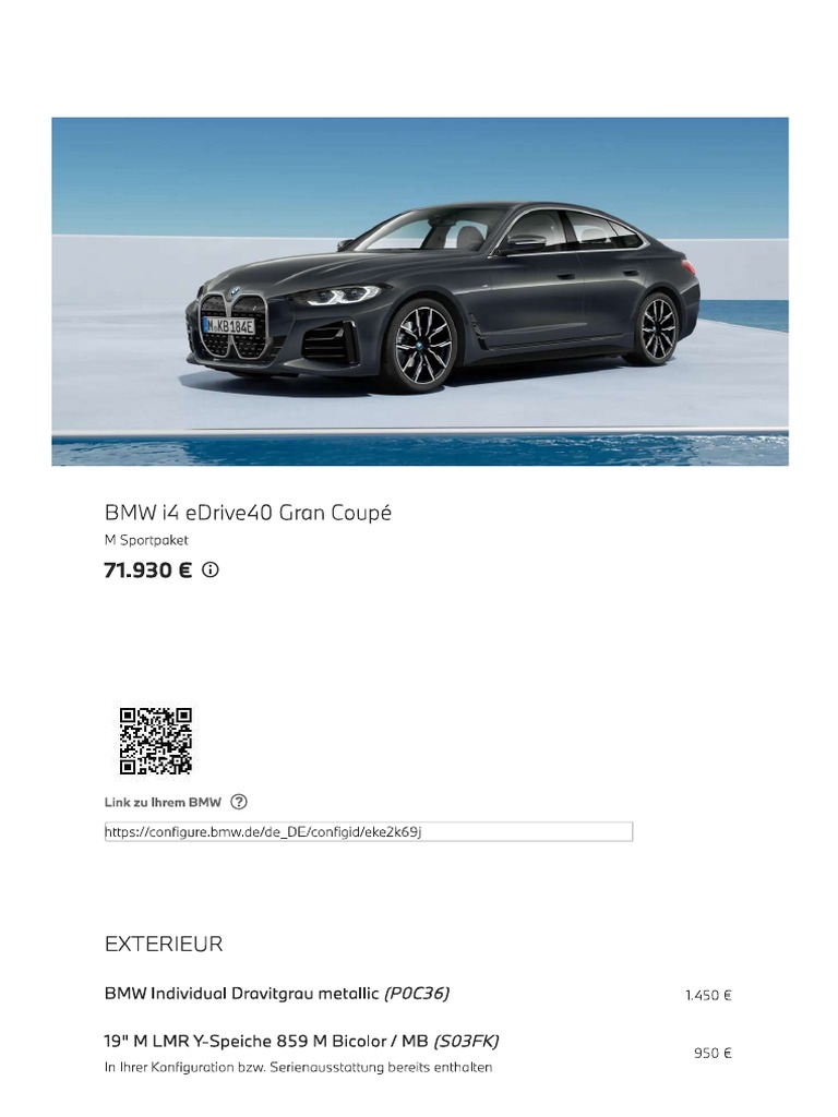 BMW I4 | PDF