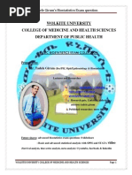 100 Multiple-Choice Questions (MCQS) For Biostatistics - Clinical ...