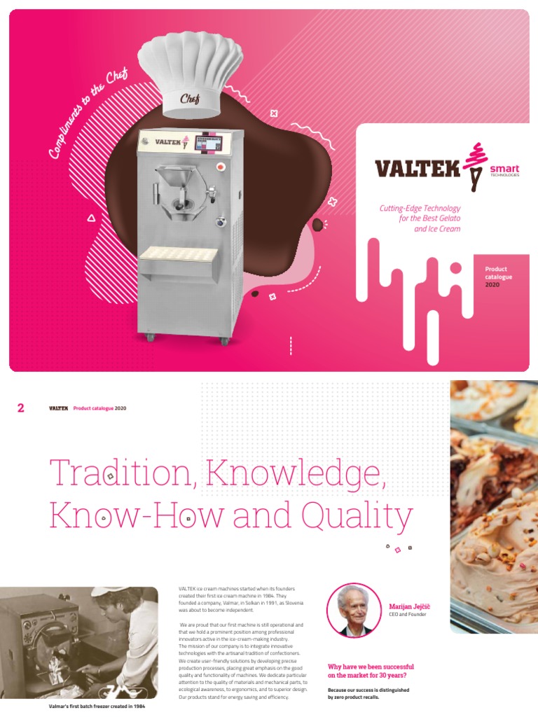 Valtek Catalogue en 2020 | PDF | Ice Cream | Ice