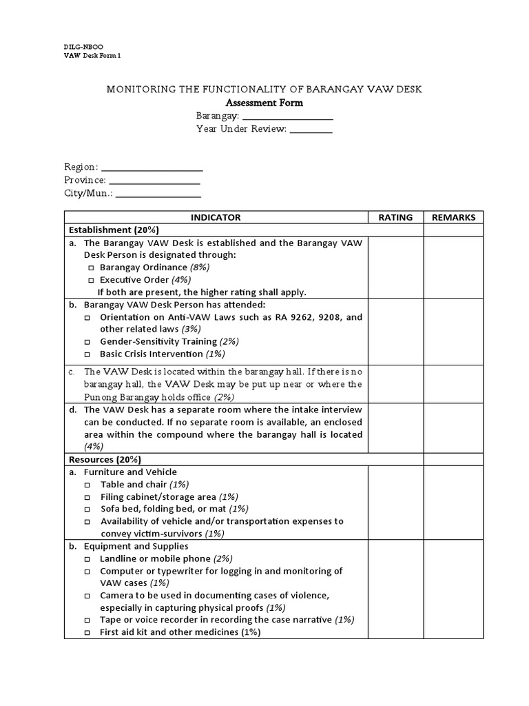 Dilg Nboo Vaw Desk Forms 1235 1 | PDF