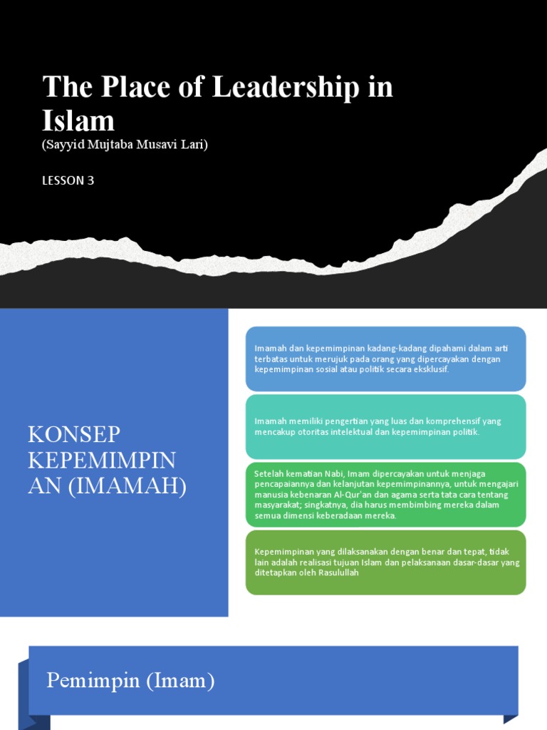 The Place of Leadership in Islam | PDF