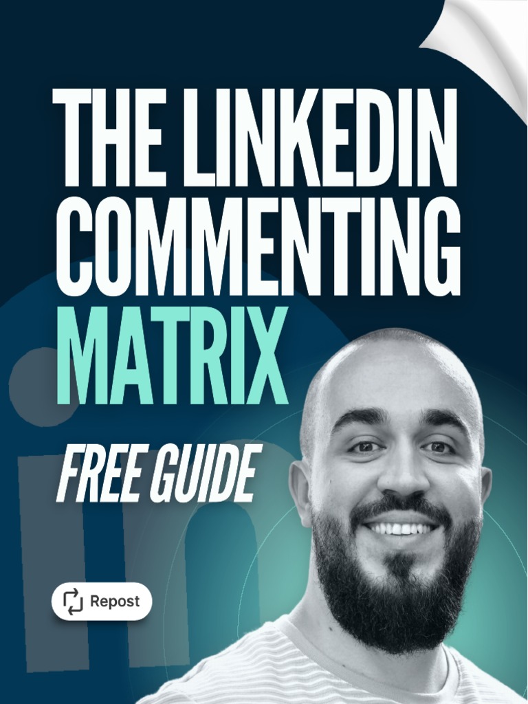 LinkedIn - The Comenting Matrix | PDF | Human Communication | Cognition