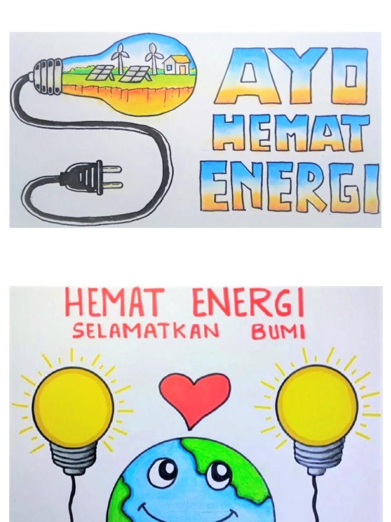 Poster Hemat Energi | PDF