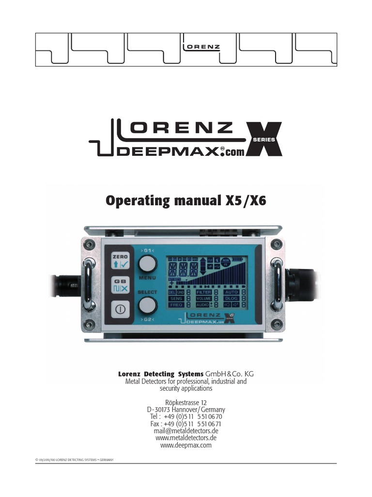 Deepmax x5 x6 Manual Uk | PDF | Inductor | Loudspeaker