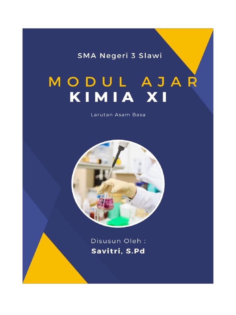 Modul Kimia Fase F Asam Basa | PDF