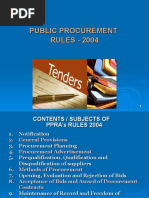 Public Procurement Rules Guide | PDF | Procurement | Treaty