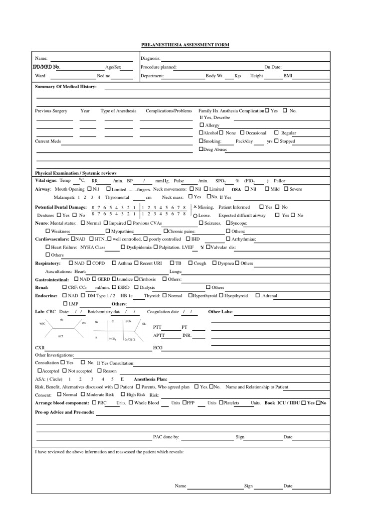 Pac Form | PDF