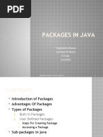 Java Package | PDF | Java (Programming Language) | Java Platform