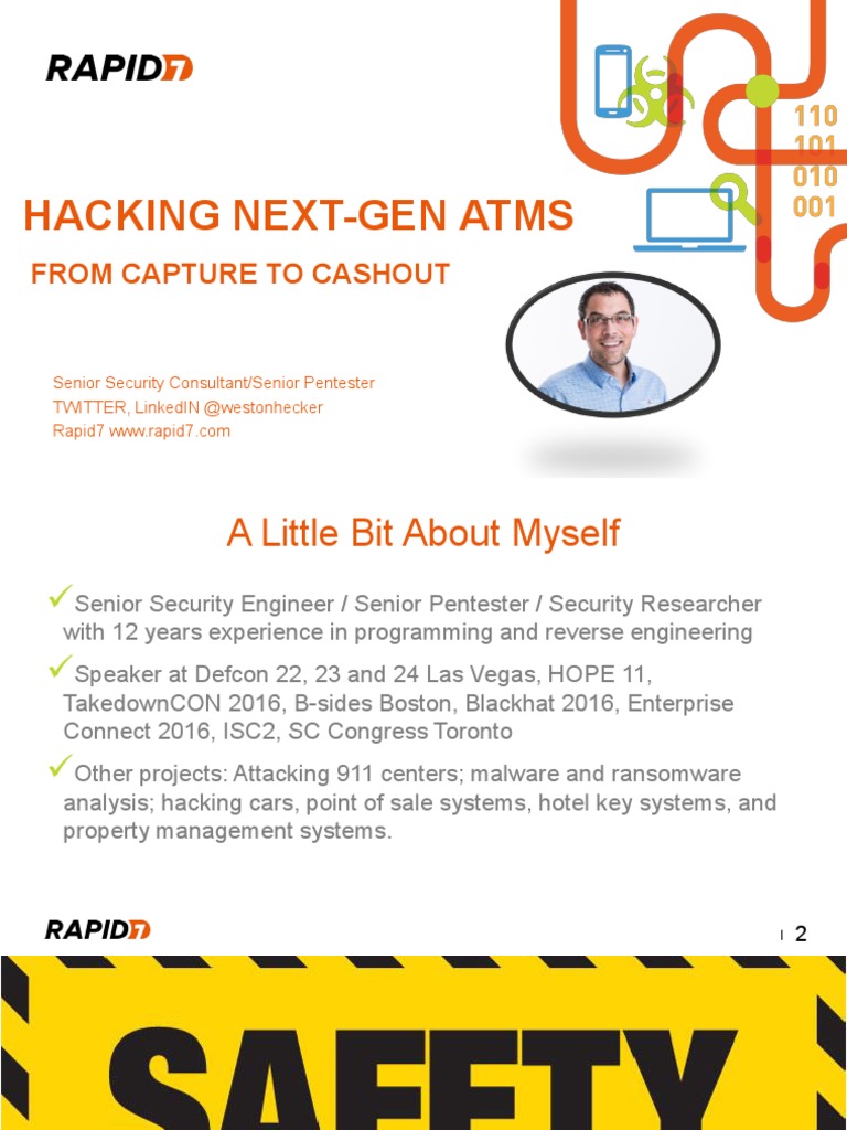 Hacking Next-Gen ATMs: EMV & Cashout | PDF | Emv | Personal Identification Number