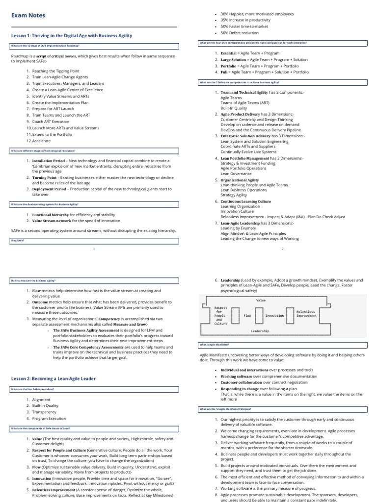 Notas Sobre A Prova SAFE ENG | PDF
