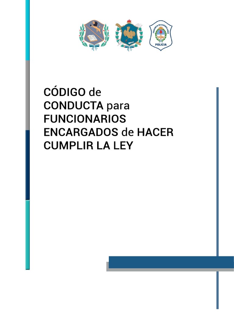 Codigo De Conducta Pdf Tortura Violación