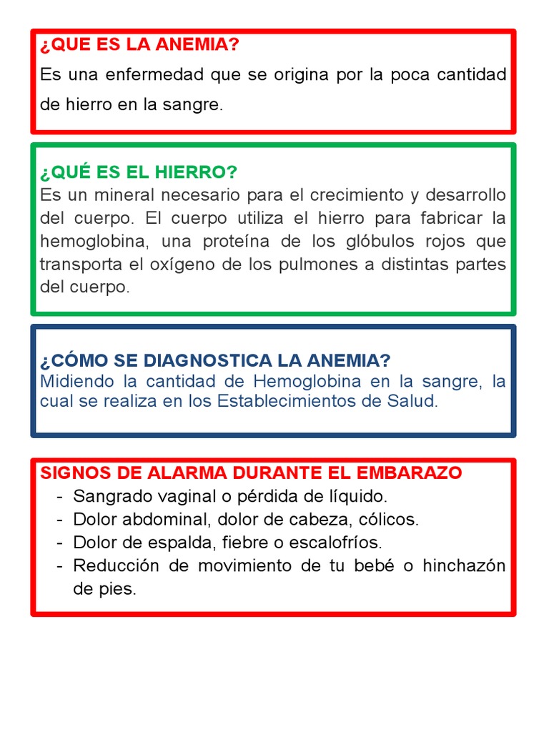 Anemia: Causas, Diagnóstico y Prevención | PDF