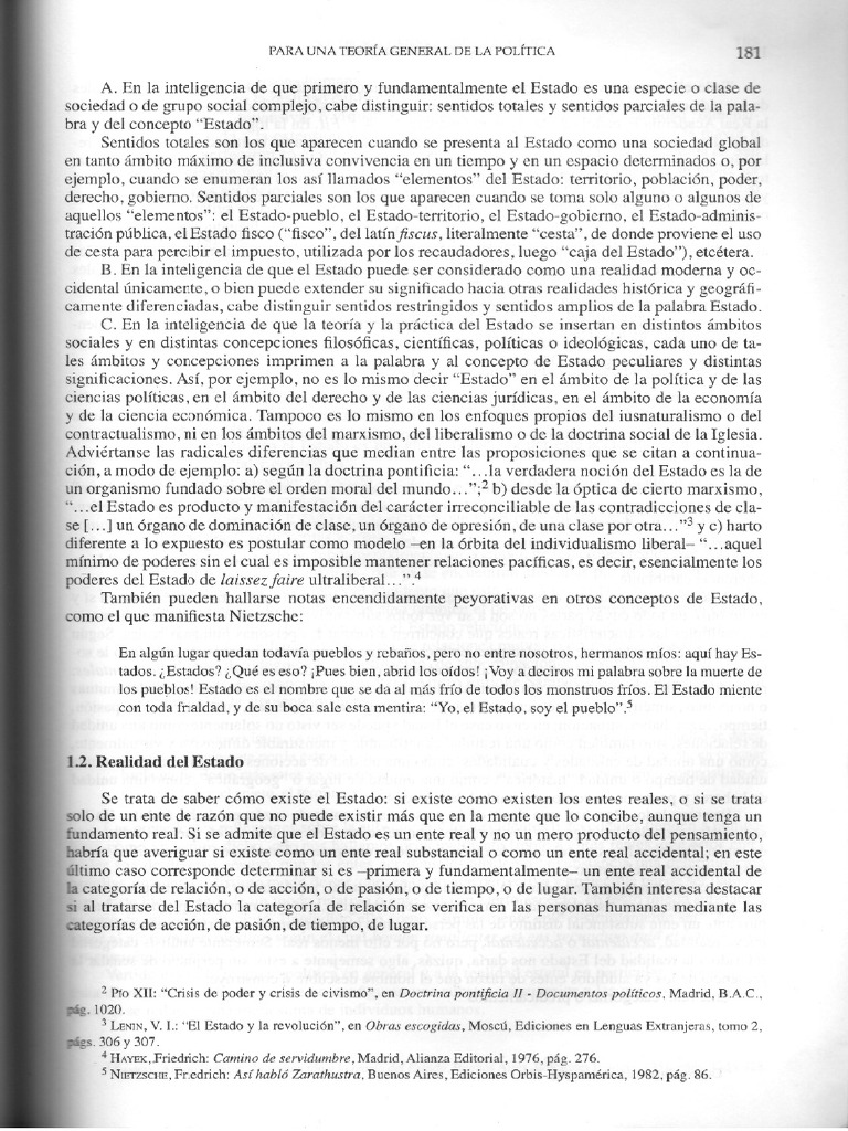 II.1.1 Medrano, J. M. - para Una Teoría General de La Política | PDF
