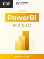 Power BI Guide | PDF | Business Intelligence | Microsoft Sql Server