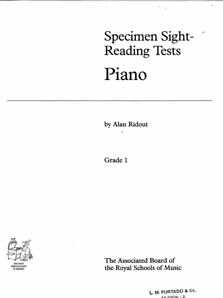 Grade 1 Sight Reading Piano | PDF