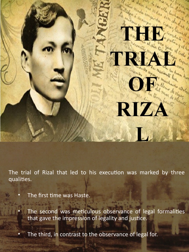 Group 9 Topic 5 Rizals Life Exile Trial and Execution 1 1 | PDF