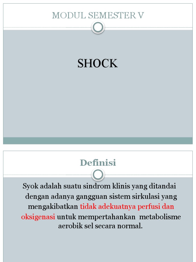 Shock | PDF