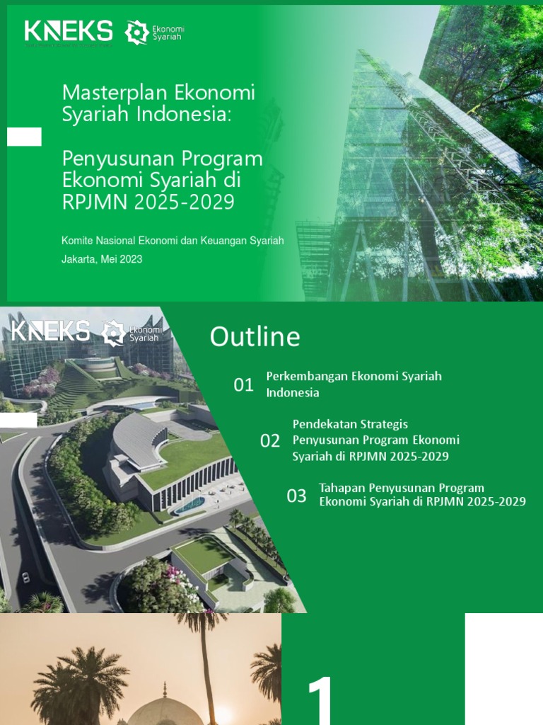Penyusunan Program Ekonomi Syariah Untuk RPJMN 2025-2029 - Audiensi | PDF