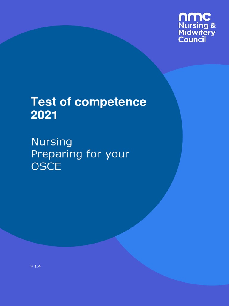 Preparing For Your Osce All Nursing Fields 2021 | PDF