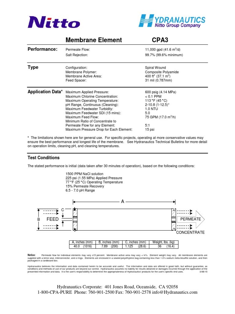 CPA3 Datasheet | PDF