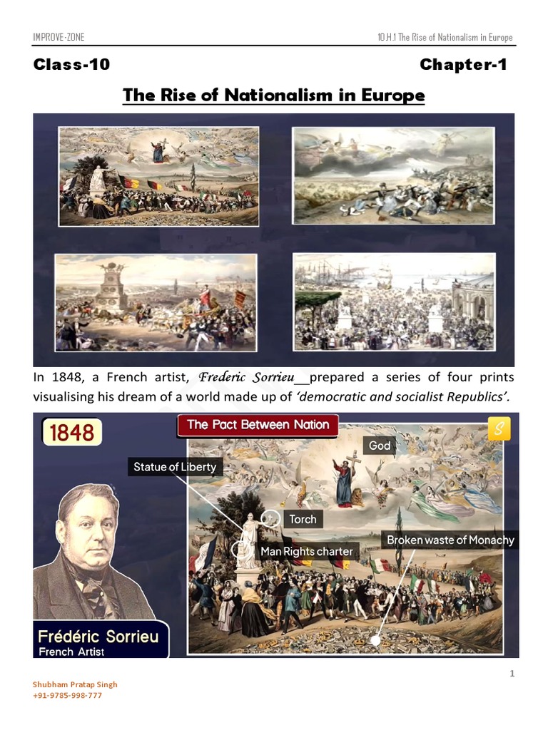 10.H.1 The Rise of Nationalism in Europe | PDF | German Empire ...