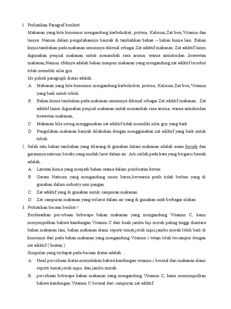 SOAL US PAK EVA | PDF